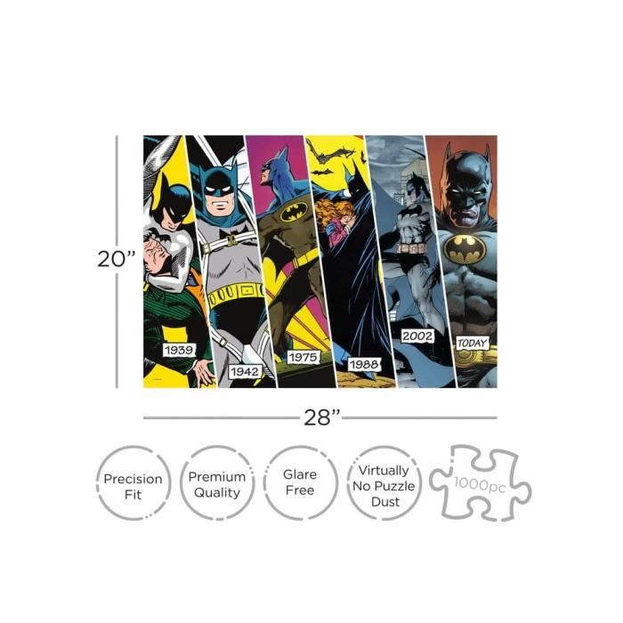 Casse-tête Batman Cronologia DC Comics 1000 Piezas - Cdiscount Jeux ...