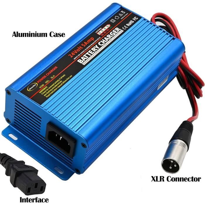 Chargeur De Batterie Intelligent Automatique 24V Chargeur Intelligent ...