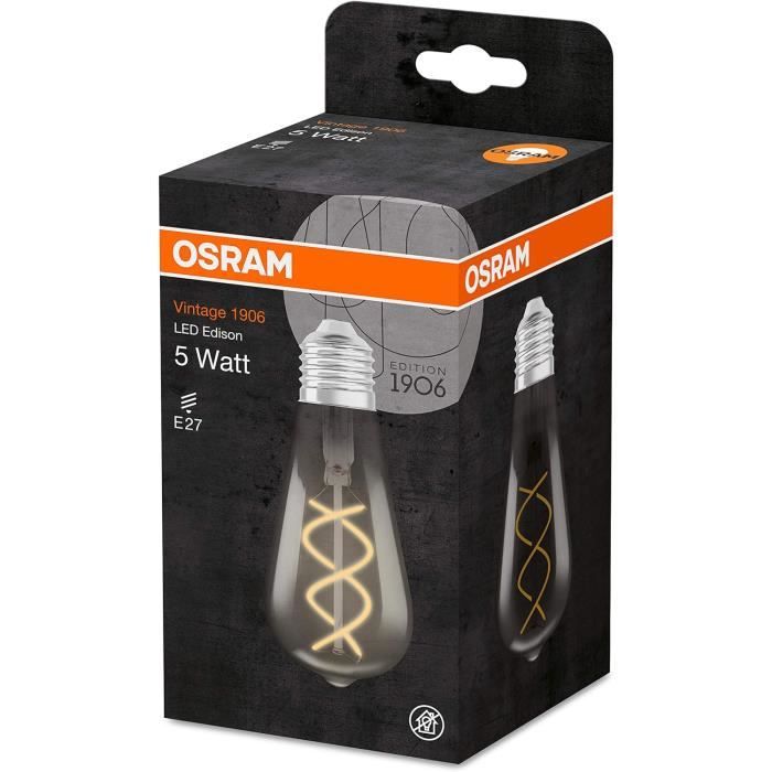 Osram Vintage Edition 1906 Ampoule Led À Filament Spirale Culot E27