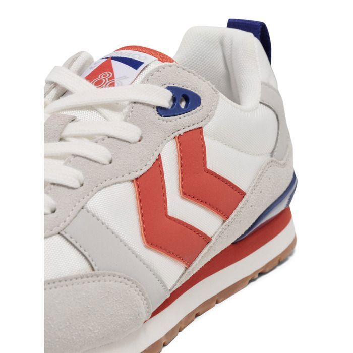 Baskets Hummel Monaco 86 white/paprika - Cdiscount Chaussures