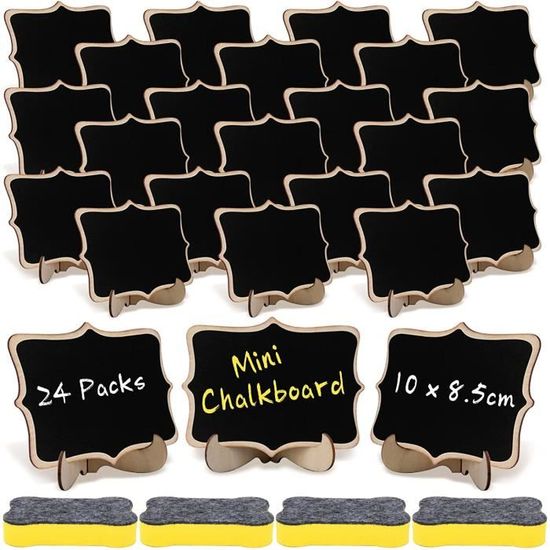 Mini Tableau Noir,Tableau Craie Rectanglesagevague avec Apporter du ...