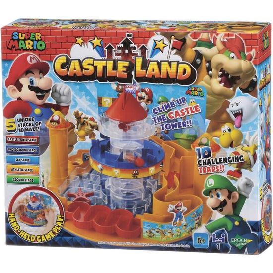 Jeu de société - EPOCH 7378 - Super Mario Castle Land - Cdiscount Jeux ...