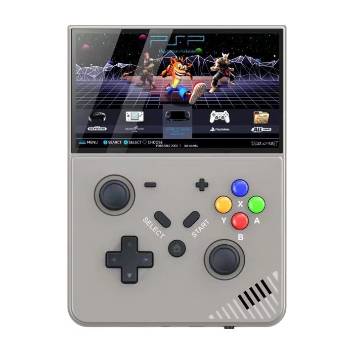 R43 rétro Console de jeu écran LCD 4,3 pouces intégré 128G carte 30 000 ...