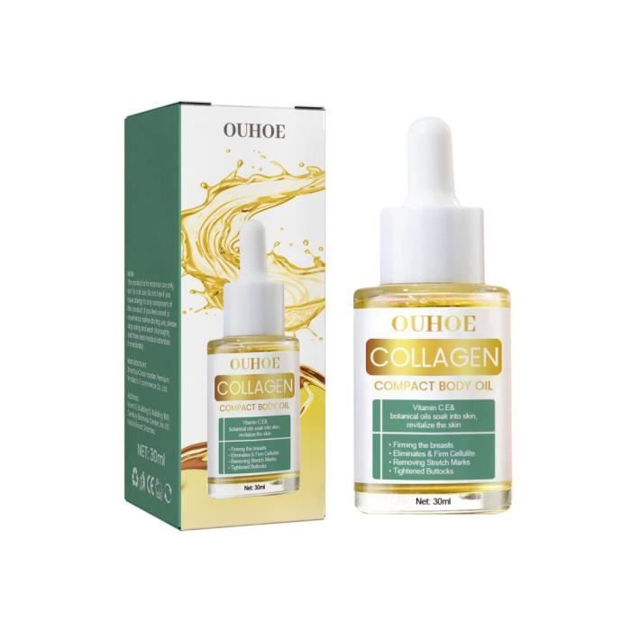 Huile Pour Le Corps Stimulante Au Collagene Huile De Traitement A ...