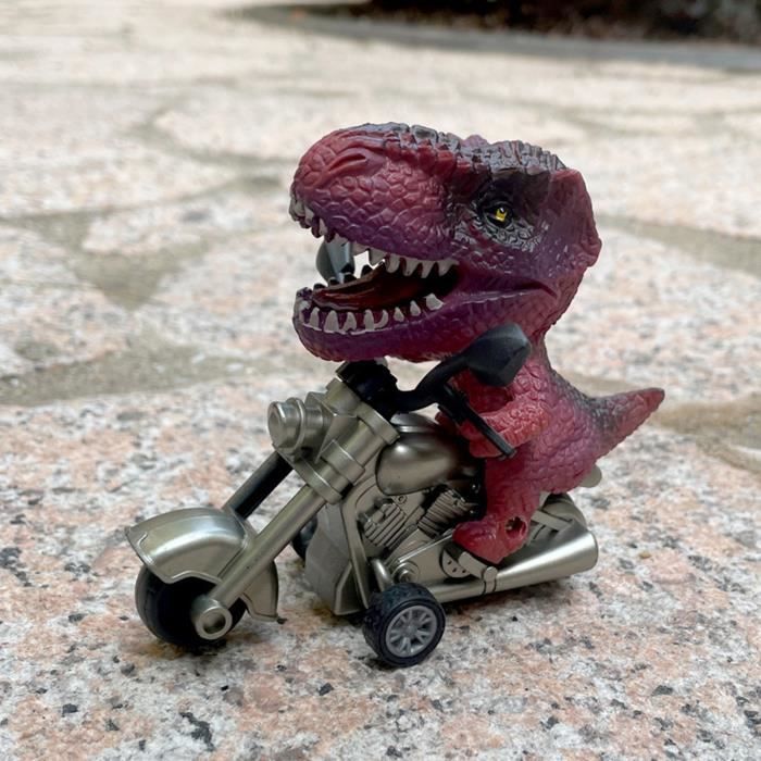 Rouge-Dinosaur Toy Cars Friction Powered Motorcycle Game And Monster ...