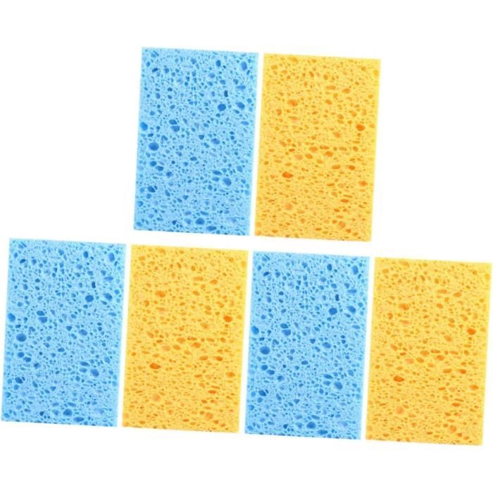 6 Pièces Éponge Éponges Anti-Rayures Éponge En Mousse Éponges De ...