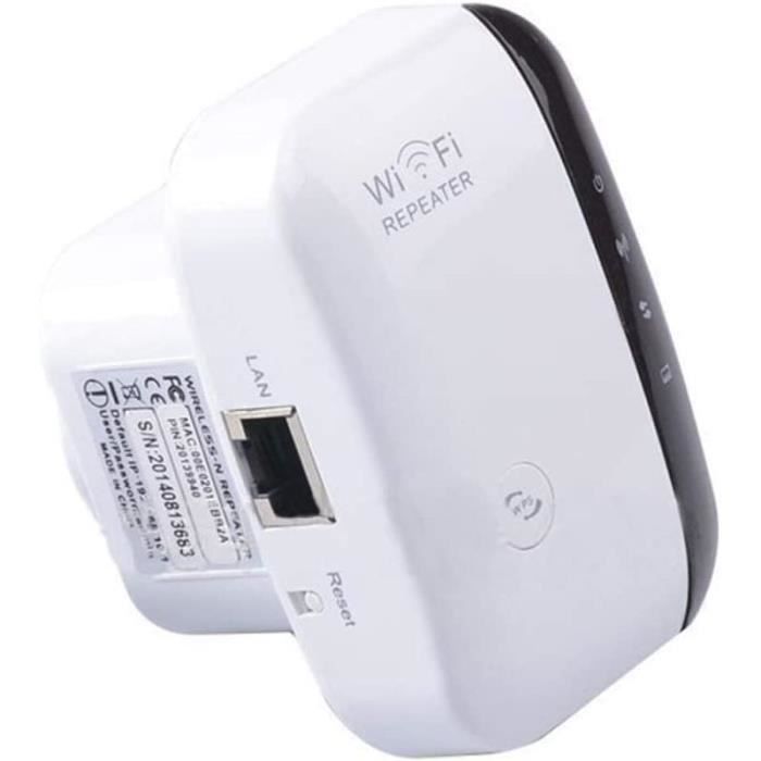 RéPéTeur sans Fil WiFi Extendeur De Gamme Wi-FI 300 Mbps Amplificateur ...