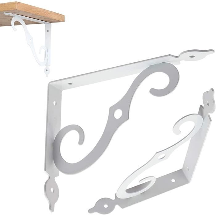 Équerre De Fixation Mural en Métal,Équerre Étagère Flottant,Support De ...