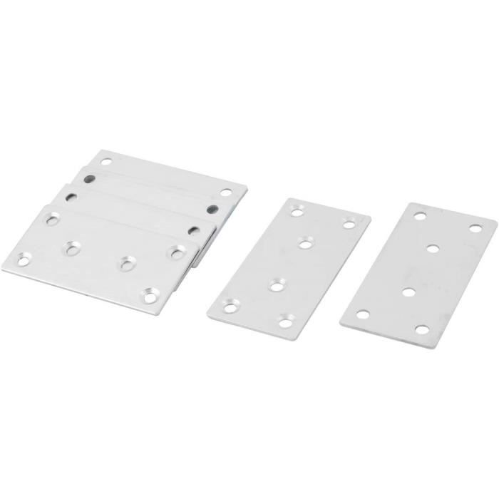 5pcs Équerre Plate Fixation Plaque Equerre D angle Droit Assemblage ...