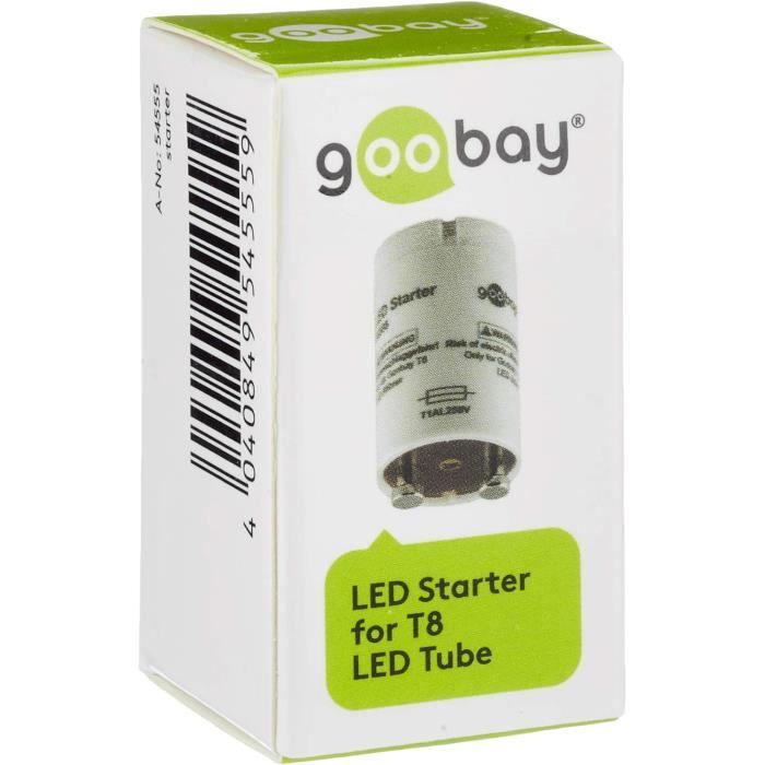 Lot De 10 Starter Led Pour Tube Led T8-10[u2405] - Cdiscount Bricolage