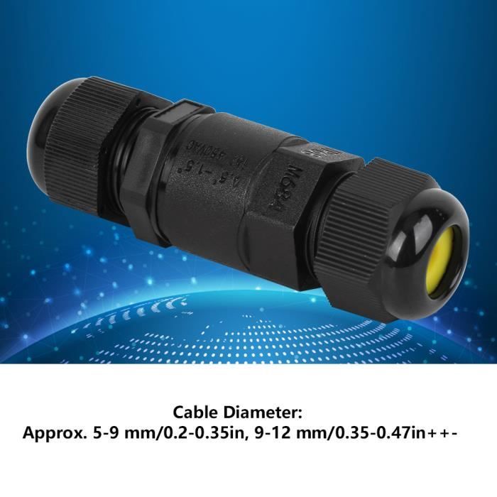 Cikonielf Connecteur de fil Serre-câble T100 16A / 450VAC Connexion du ...