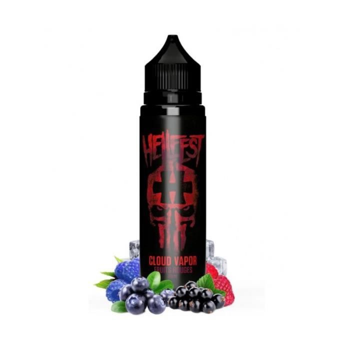 Eliquide Fruits rouges glacés HELLFEST 50ml Cloud Vapor - Cdiscount Au ...