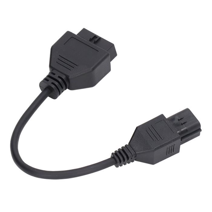 Dioche Câble de diagnostic obd2 Câble de Scanner 6 Broches, Adaptateur ...