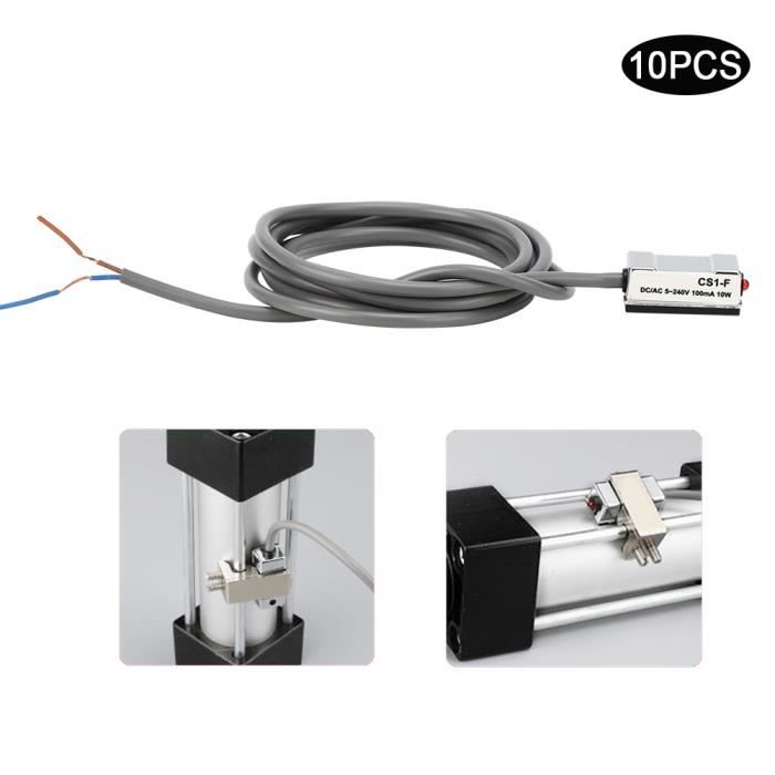 Capteur magnétique pneumatique, interrupteur magnétique à cylindre ...