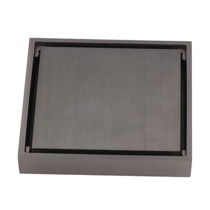 Siphon de sol en eau peu profonde cuivre acier inoxydable inodore anti ...