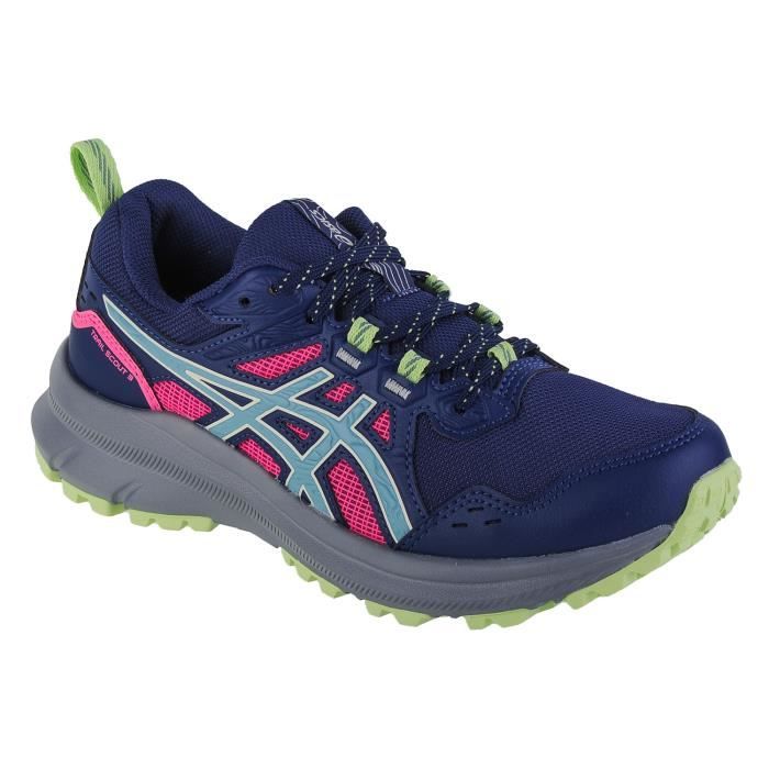 ASICS Trail Scout 3 1012B516-400, Femme, Bleu marine, chaussures de ...