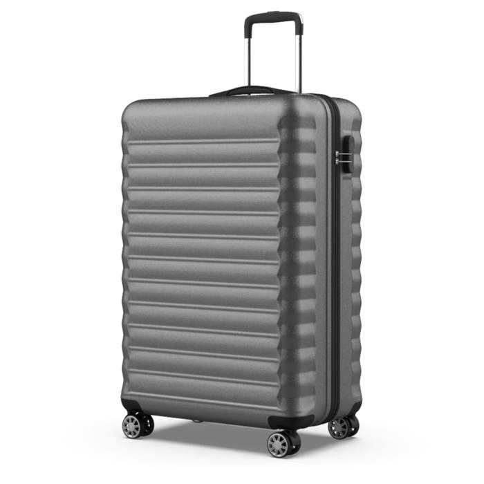 Numada - Grande valise gris 28' ABS (75x49x29cm)