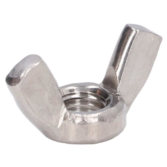 Qiilu Consommables matériels Kit d'assortiment d'écrous papillon 50 ...