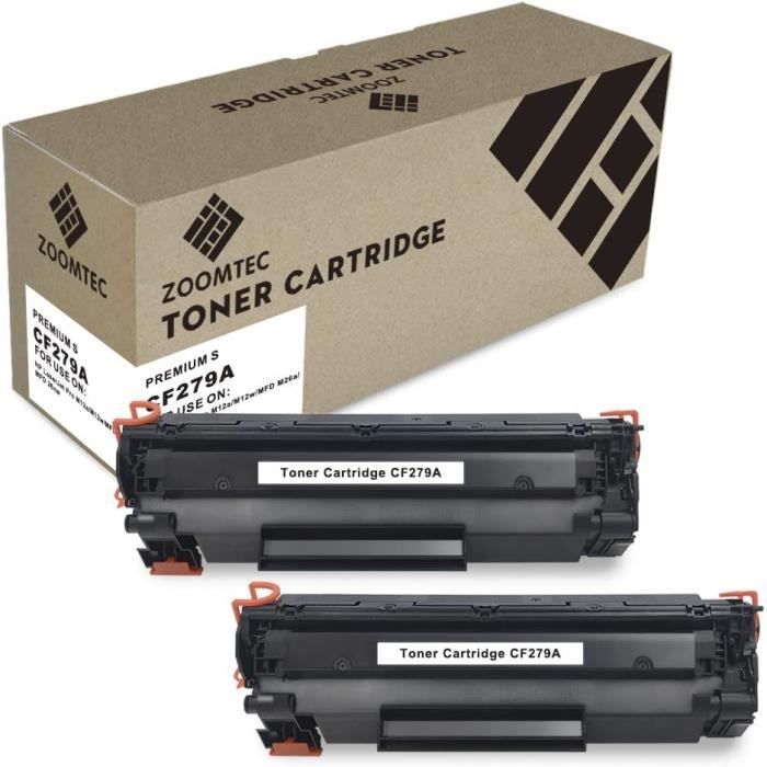 79A Cf279A Cartouches De Toner Compatible Avec Imprimantes Hp Laserjet ...