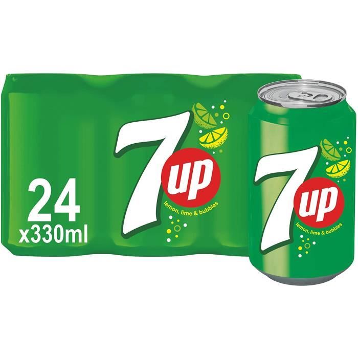 Seven up (7up) Classique 33 cl x 24 - Cdiscount Au quotidien