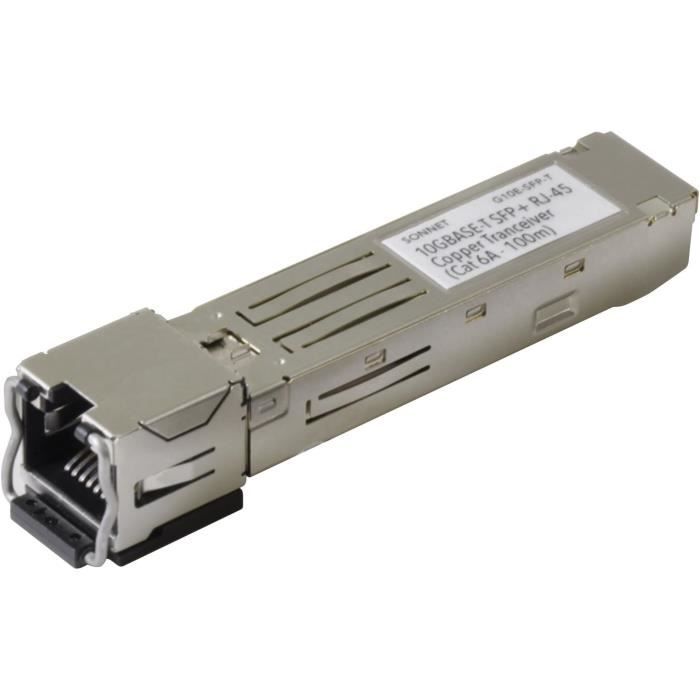 Sonnet G10E-SFP-T Module émetteur-récepteur de réseau Cuivre 10GBASE-T - Cdiscount Informatique