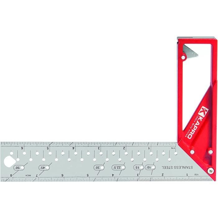 KAPRO 353-08 Ledge-It équerre avec lame en acier inoxydable 20,3 cm174 ... KAPRO 353-08 Ledge-It équerre avec lame en acier inoxydable 20,3 cm174 ...