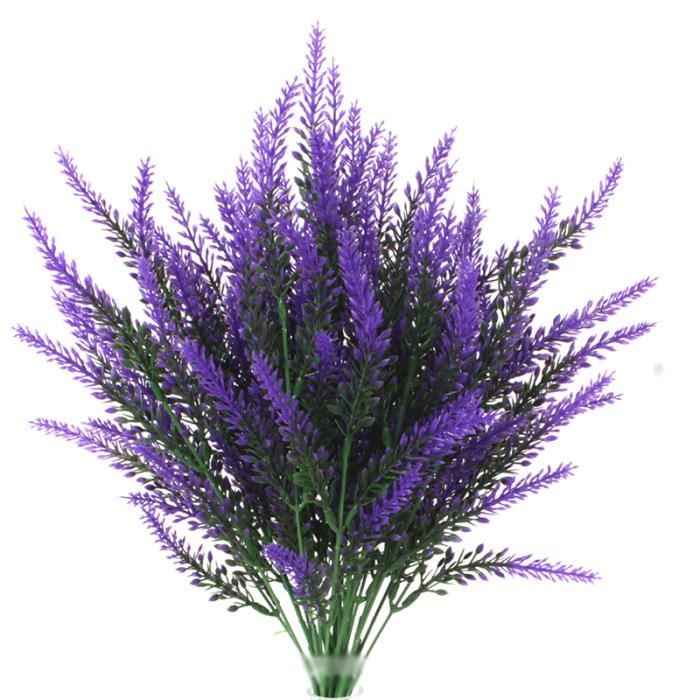 Fausses Fleurs Artificielles, 5 Pièces Fleurs Simulées de Jardinage ...