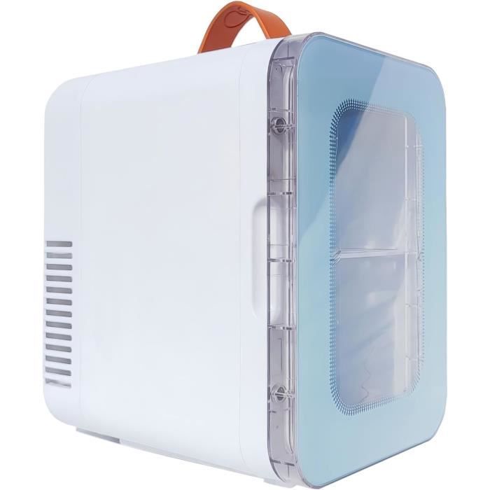 Mini Frigo Cosmetique 6L avec Porte Transparente Portable Petit ...
