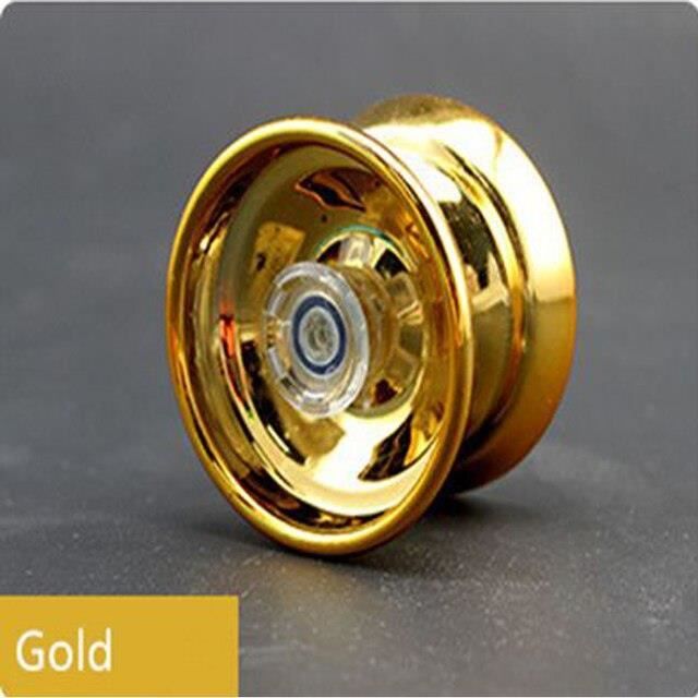 YOYO,Gold--Tour magique Yoyo, en alliage'aluminium, haute vitesse, avec ...