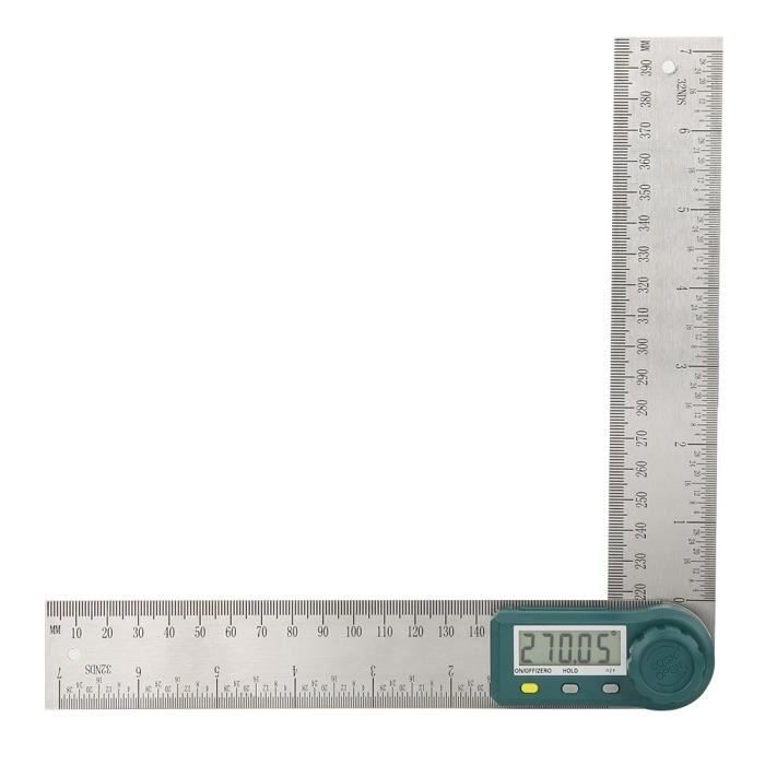 Zerone Digital Goniometer Digital Protractor Easy to Read Construction ...