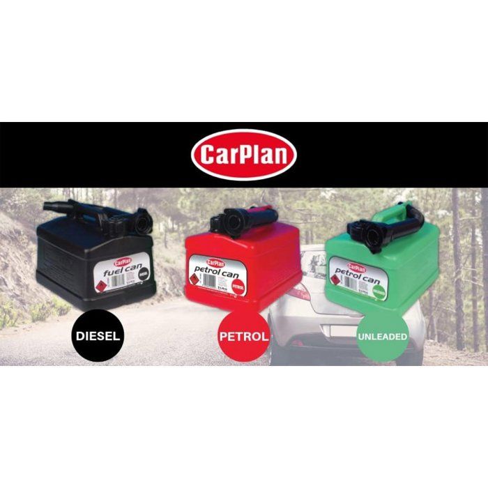 Carplan - CarPlan Bidon d'essence au Plomb Rouge, 5 L - Cdiscount Auto