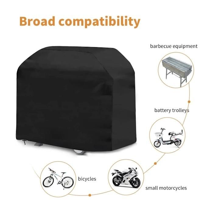 Housse de barbecue imperméable 100x60x150 cm, protection UV anti ...