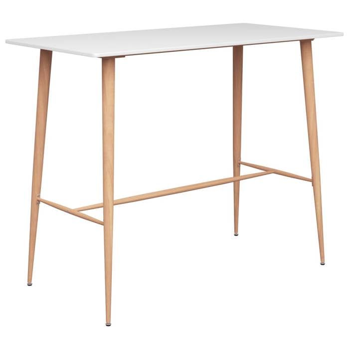 VidaXL Ensemble de Bar 5 pcs Meubles de Pub Ensemble de Comptoir Table ...