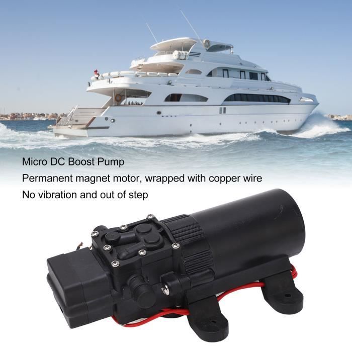 Micro pompe à courant continu Micro pompe Boost DC 0,7 GPM 70PSI, pompe ...