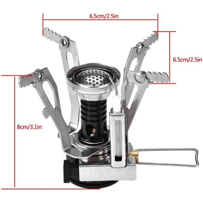 Rechaud Brs 3000t Réchaud à Gaz Portable Pour Le Camping Alkane Gas ...