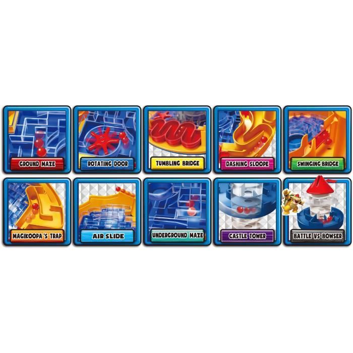 Jeu de société - EPOCH 7378 - Super Mario Castle Land - Cdiscount Jeux ...