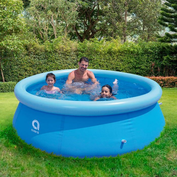 Prompt Set Pool, Piscine 240 X 63 Cm, Piscine Hors Sol Sans Pompe ...