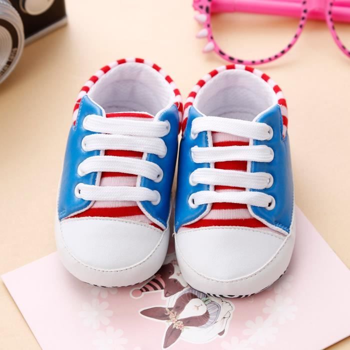 Nouveau-né nourrisson bébé filles berceau chaussures semelle souple ...