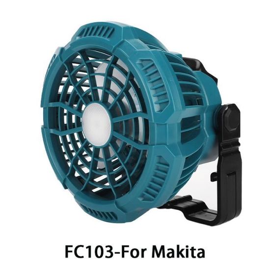 FC103 - Ventilateur D'éclairage Multifonctionnel Pour Makita Bl1830 ...