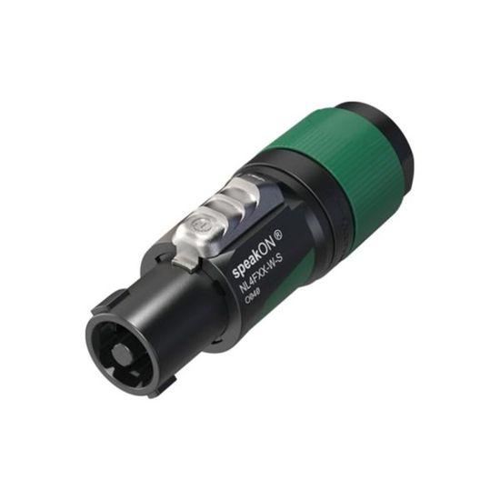 Neutrik Connecteur speakON 4 pôles avec bornes à vis et serre-câble ...