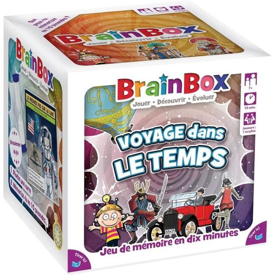 The Green Board Game Co. Brainbox : Voyage Dans Le Temps (Edition 2022 ...