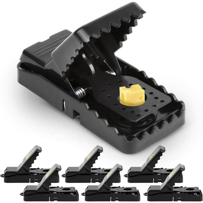 Piège à Rat - tapette à Dents, Lot de 6 : Réutilisable et résistante ...