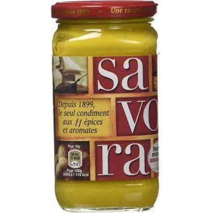 Savora - Spécialité à la moutarde de Dijon aux épices et aromates Le ...