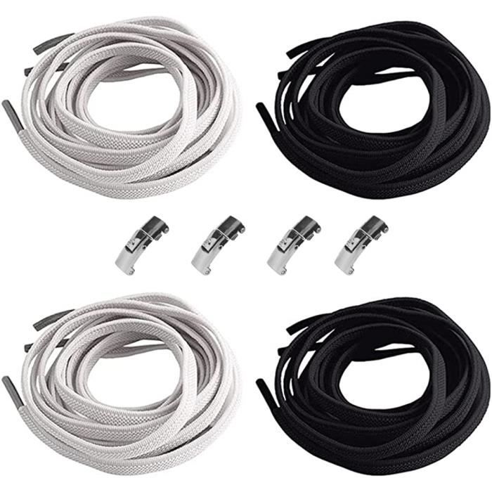 Lacets élastiques Unlaced Lace Set de lacets élastiques en caoutchouc ...