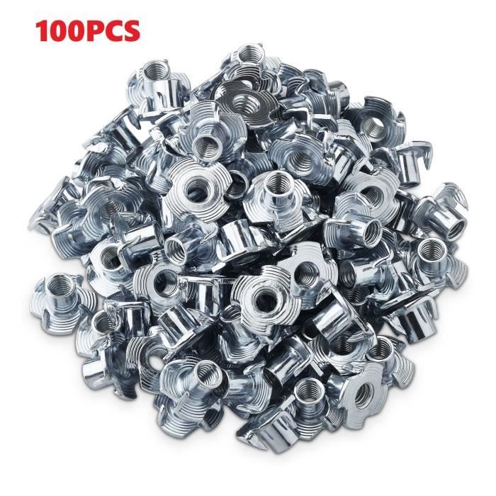 100pcs impact Nut impact thread acier galvanisé femelle M5 - Cdiscount ...