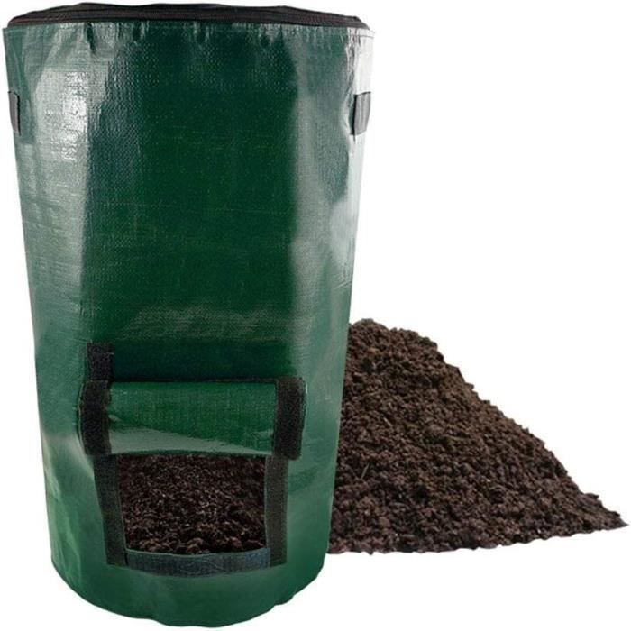 Composteur de Cuisine Biologique pour Potager, Sac de Compost Ouvert ...