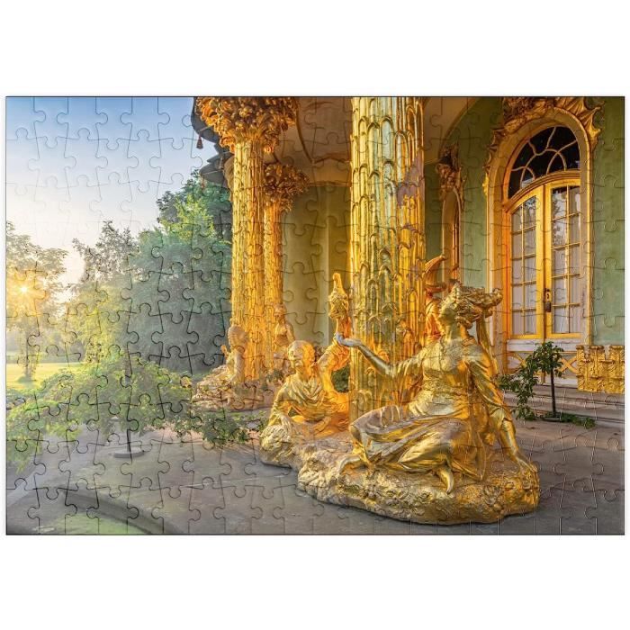 Pavillon Jardin dans Le Parc Sanssouci Style Rococo Au Lever du Soleil ...