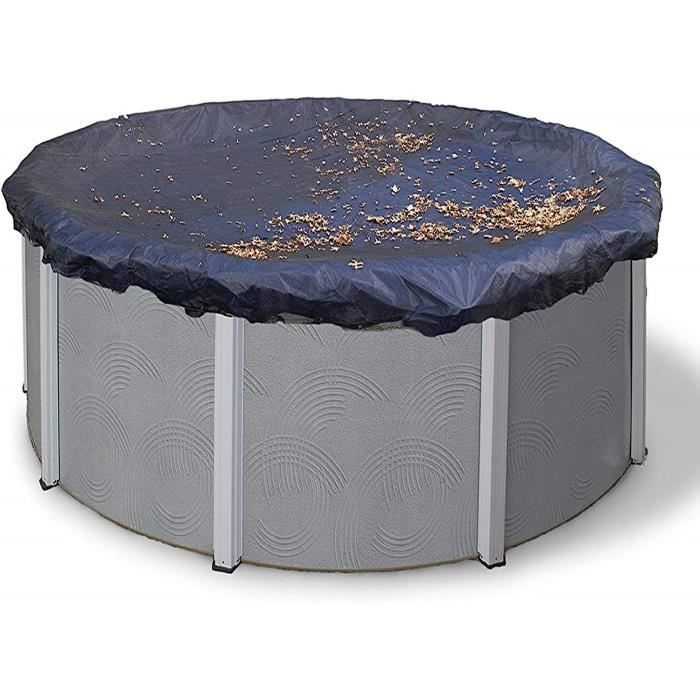 Bâche de protection ronde de 3,6 m pour piscine à cadre extérieur ...