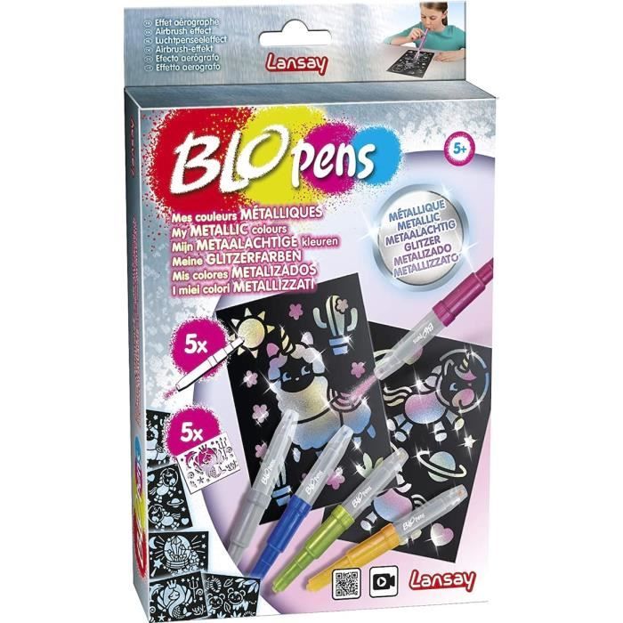 Blopens - mes couleurs métalliques - dessins et coloriages - dès 5 ans ...