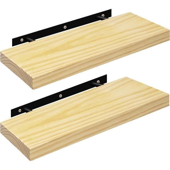 Étagère Murale, Lot De 2,Étagère Flottante, Tablette Murale, Décoration Murale, Étagère ...